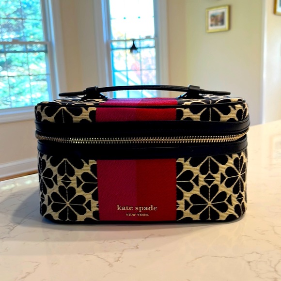 kate spade | Accessories | Kate Spade Spade Flower Jacquard Stripe ...